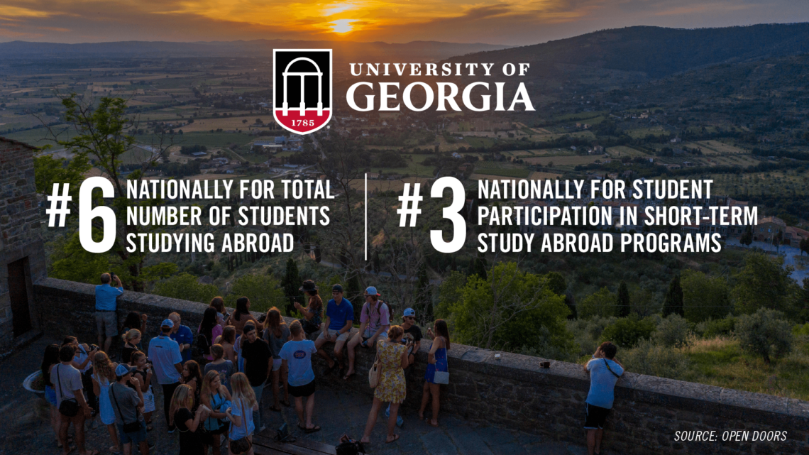 UGA ranks top 10 in nation for study abroad participation – Office of ...